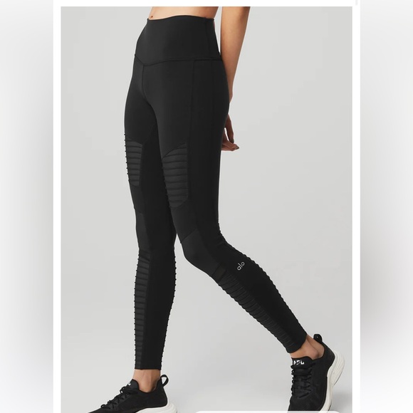 ALO Yoga | Pants & Jumpsuits | Alo Moto Leggings | Poshmark